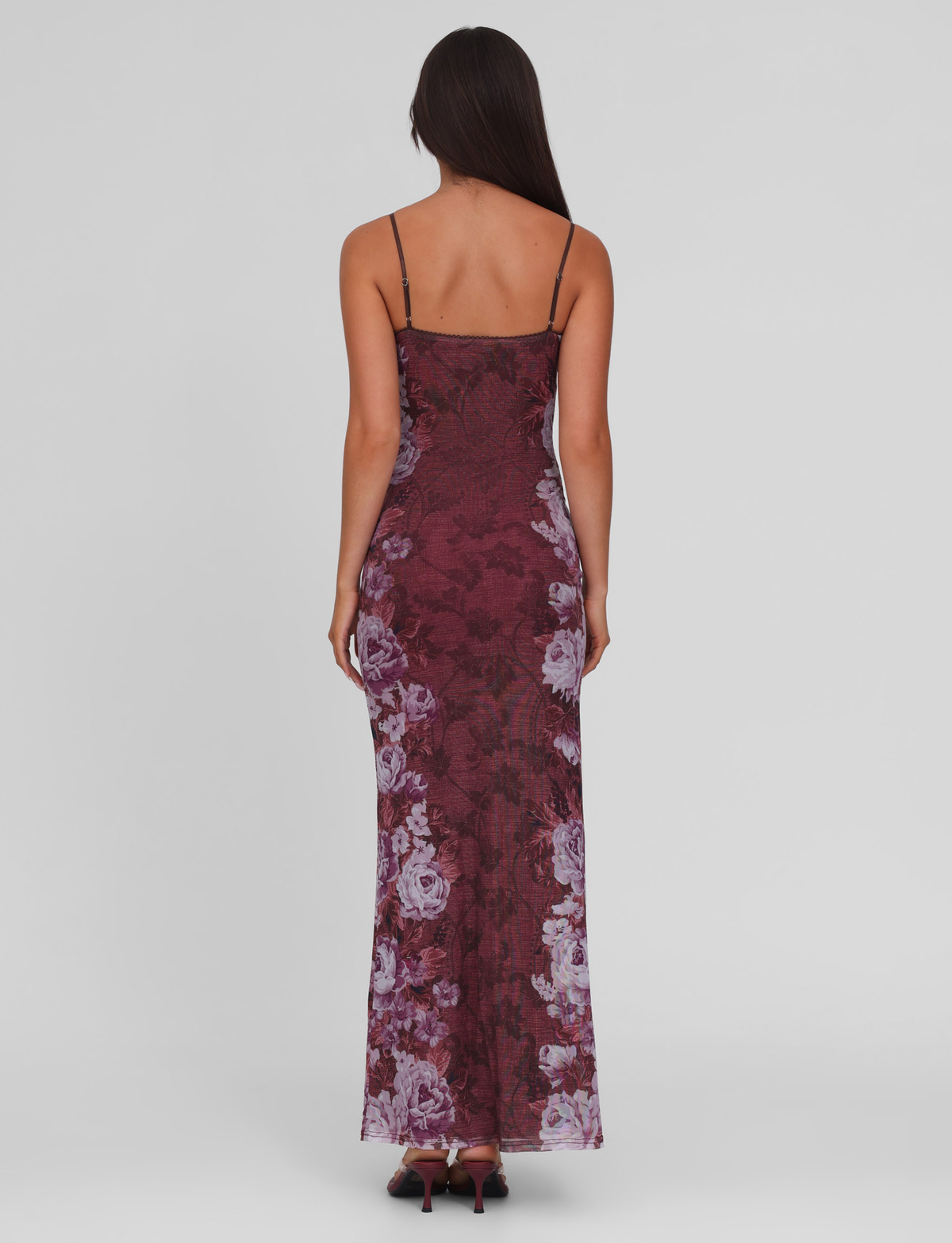 JULIANNA DRESS - MULTI : FLORAL : ROSE STRIPE – Tiger Mist USA