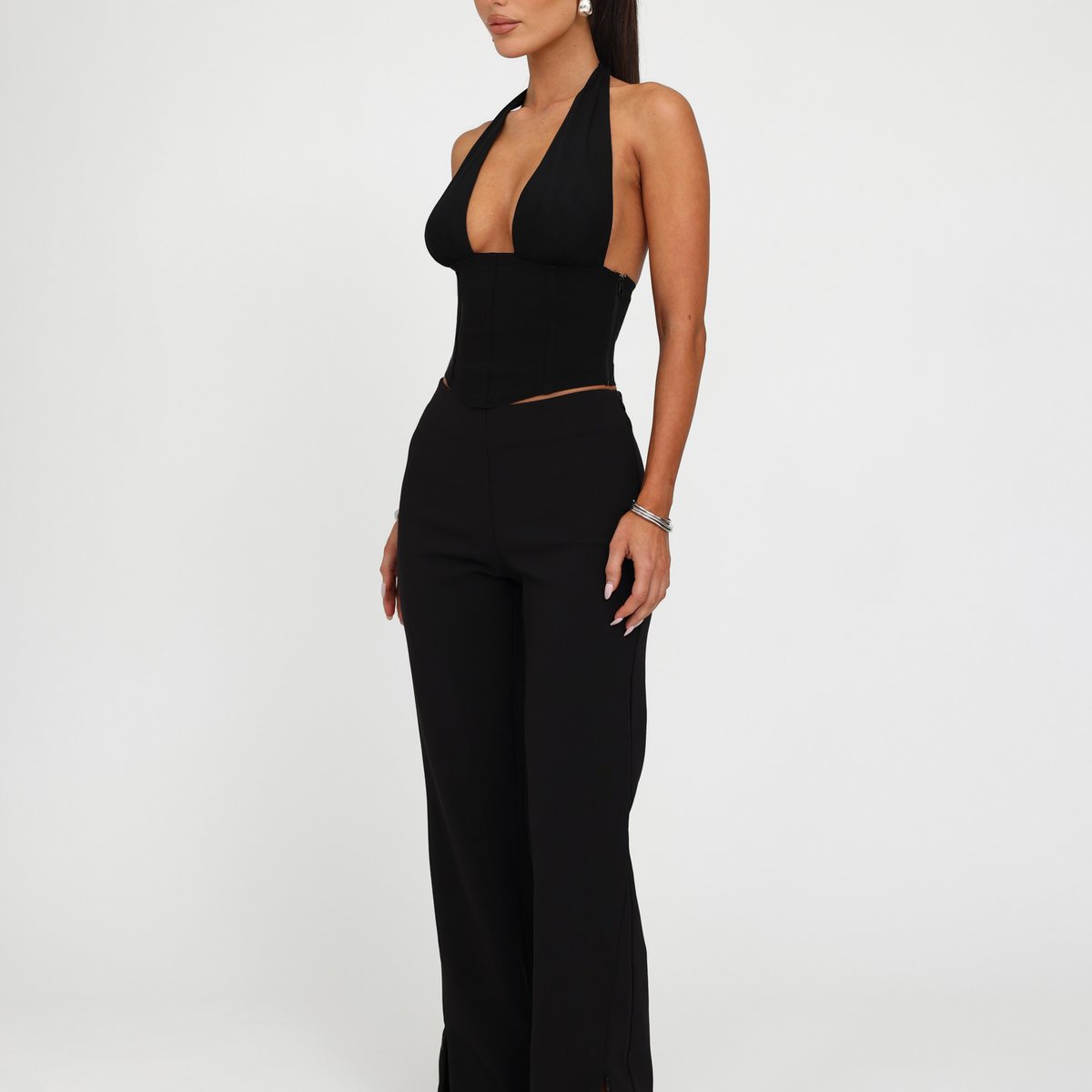 JANECE TOP - BLACK – Tiger Mist USA