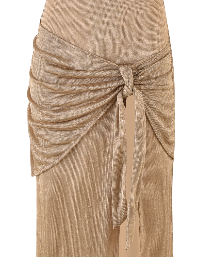 AZELMA MAXI DRESS - GOLD – Tiger Mist USA