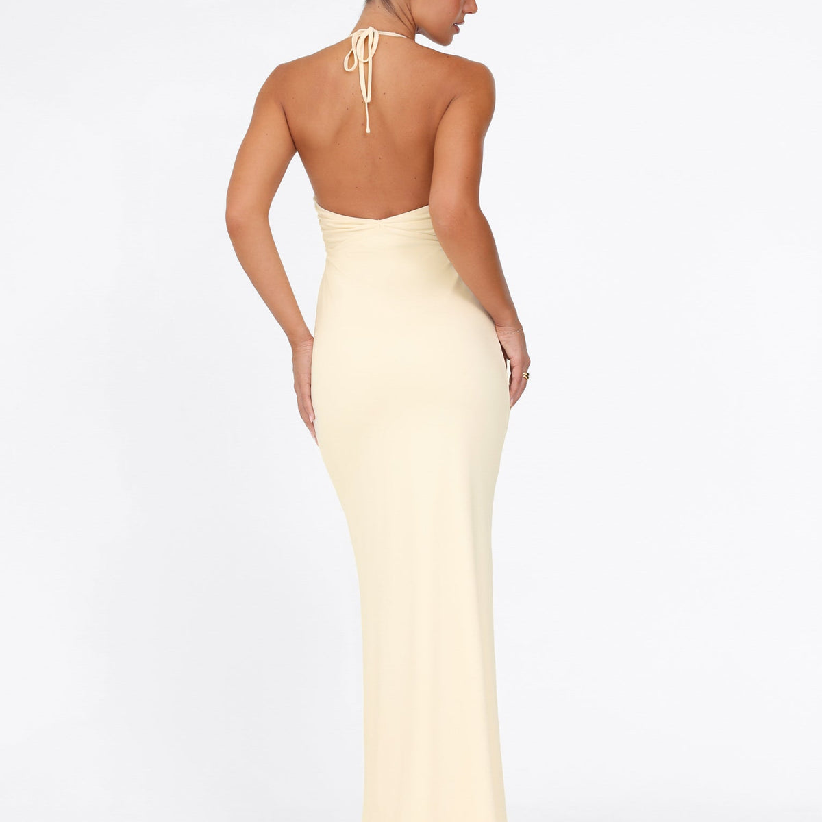 DEENA MAXI DRESS - YELLOW : LEMON – Tiger Mist USA