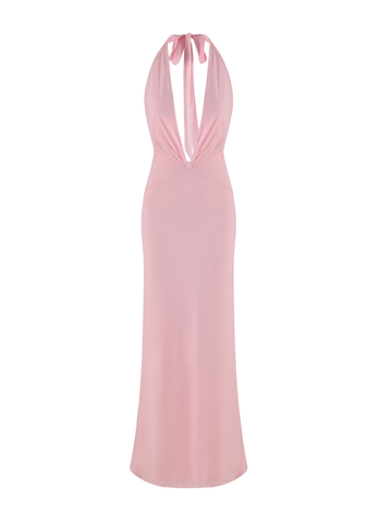 CRESSIDA MAXI DRESS - PINK : BABY PINK – Tiger Mist USA