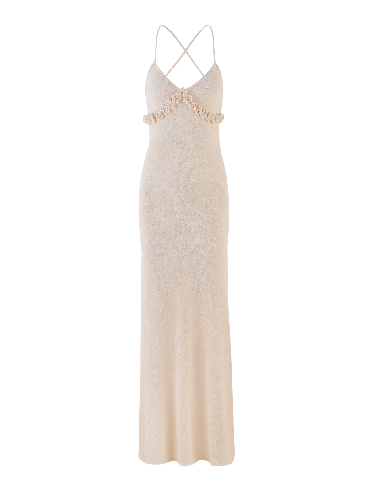 LAVELLE MAXI DRESS - WHITE : CREAM : CREAM – Tiger Mist USA