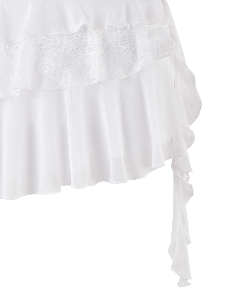 AVALYN SKIRT - WHITE – Tiger Mist USA