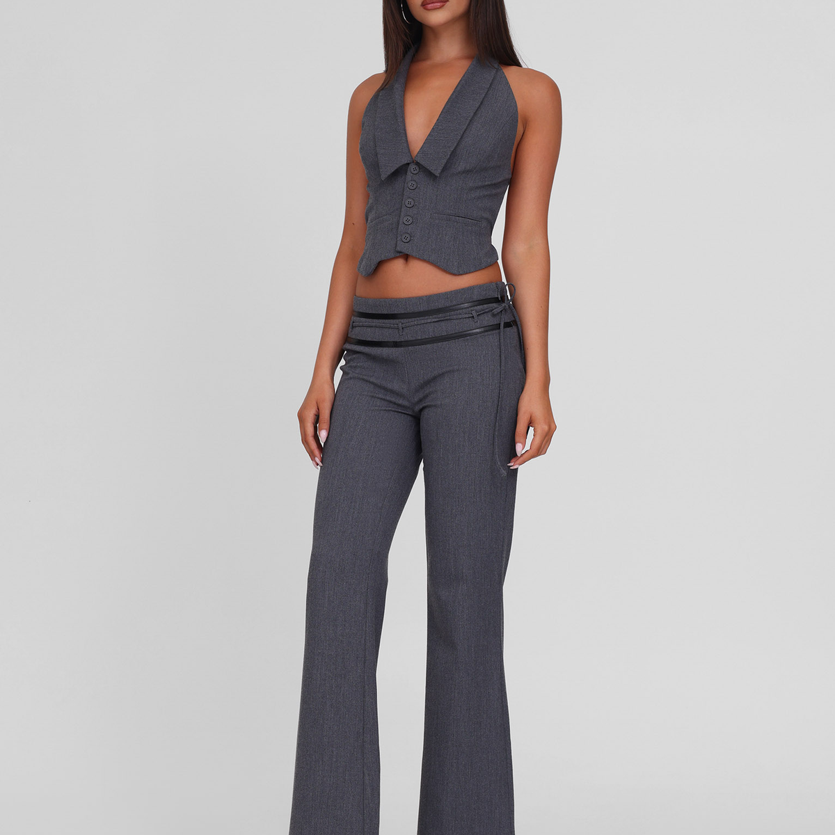 FEDRA PANT - GREY – Tiger Mist USA
