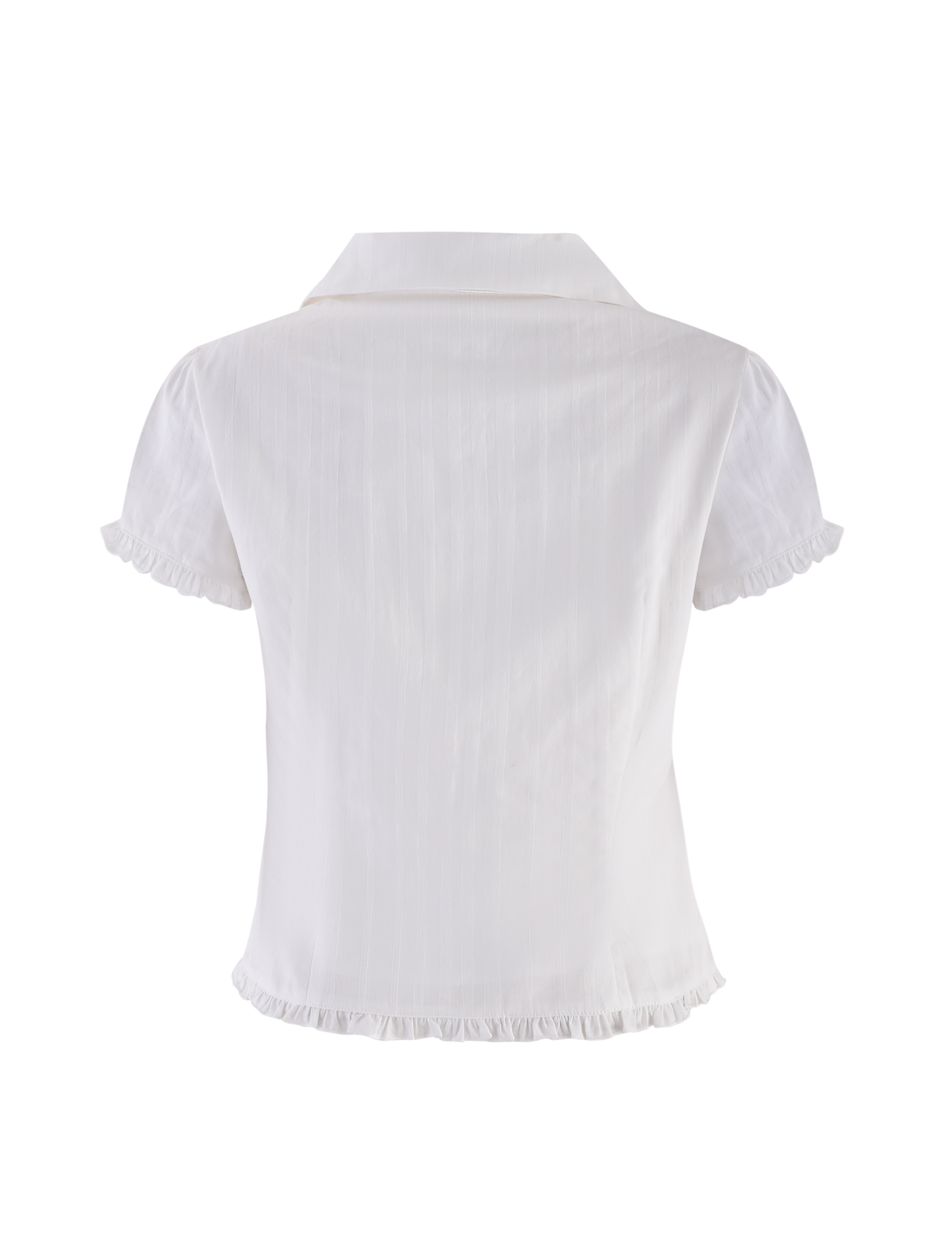 VALERIE SHORT SLEEVE SHIRT - WHITE – Tiger Mist USA