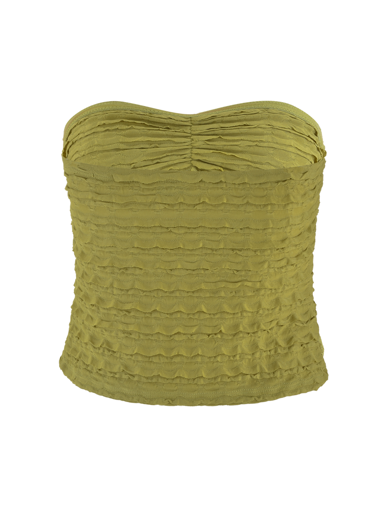 ROSALYN TOP - GREEN – Tiger Mist USA