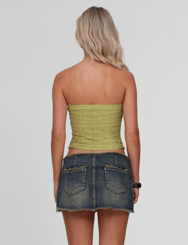 ROSALYN TOP - GREEN – Tiger Mist USA