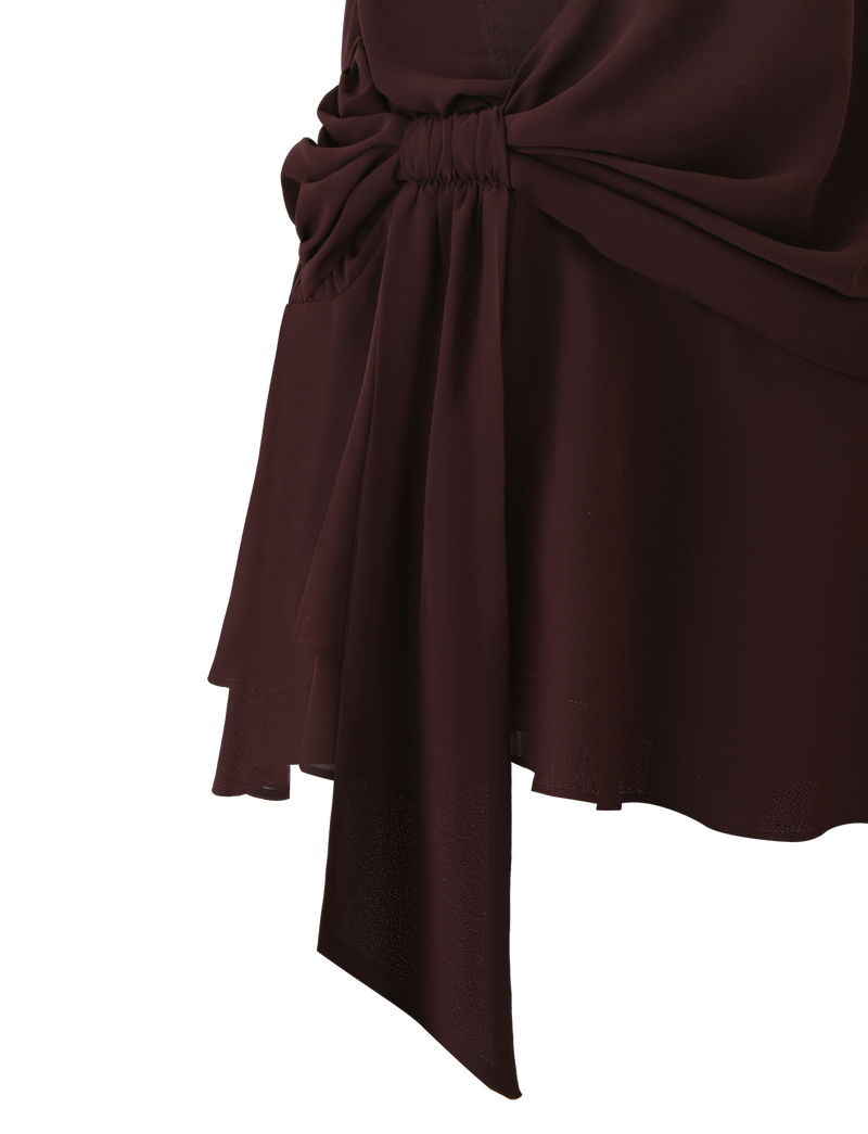 INDIGO MINI DRESS 2.0 - CHOCOLATE – Tiger Mist USA