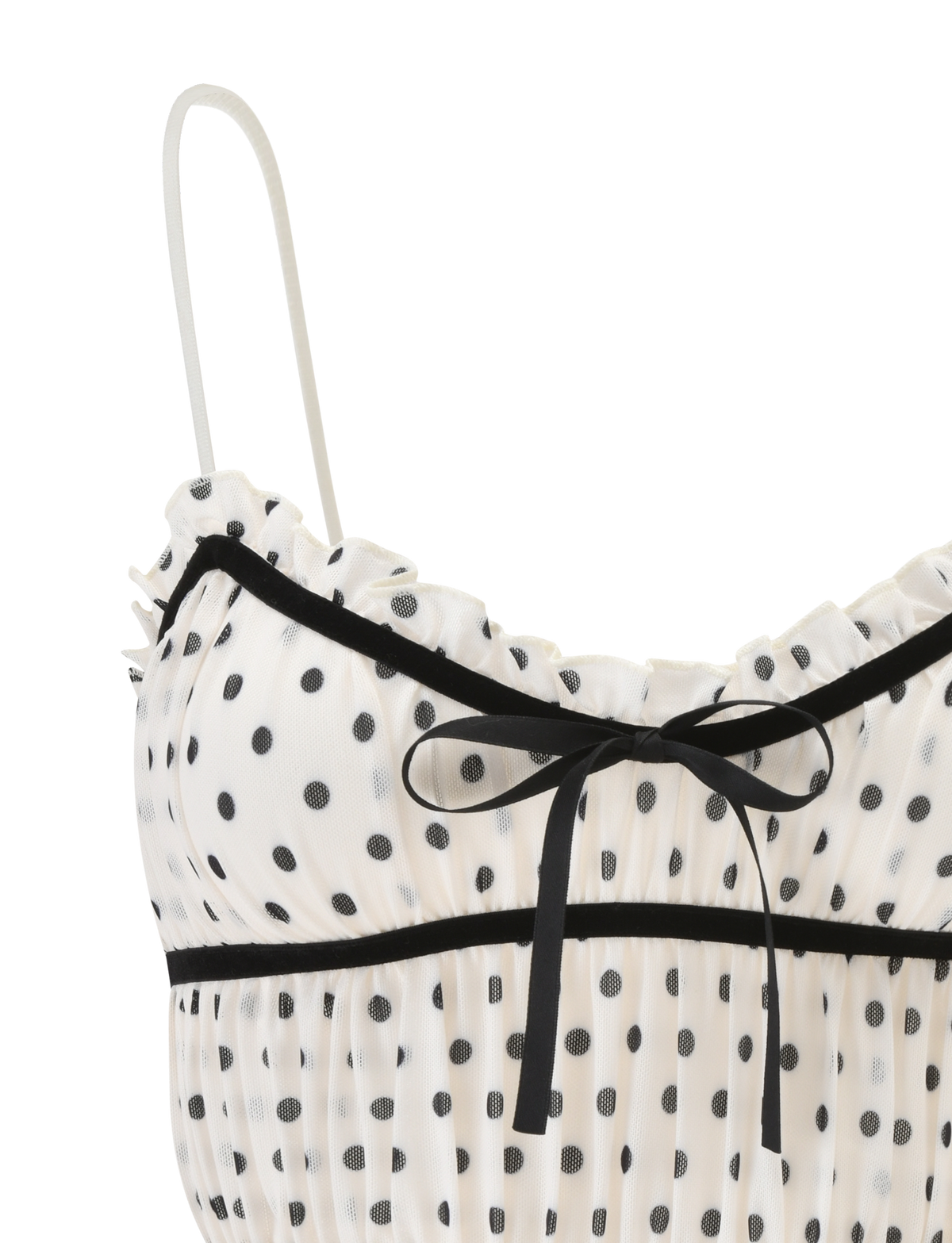 LIORA TOP - POLKA DOT – Tiger Mist USA