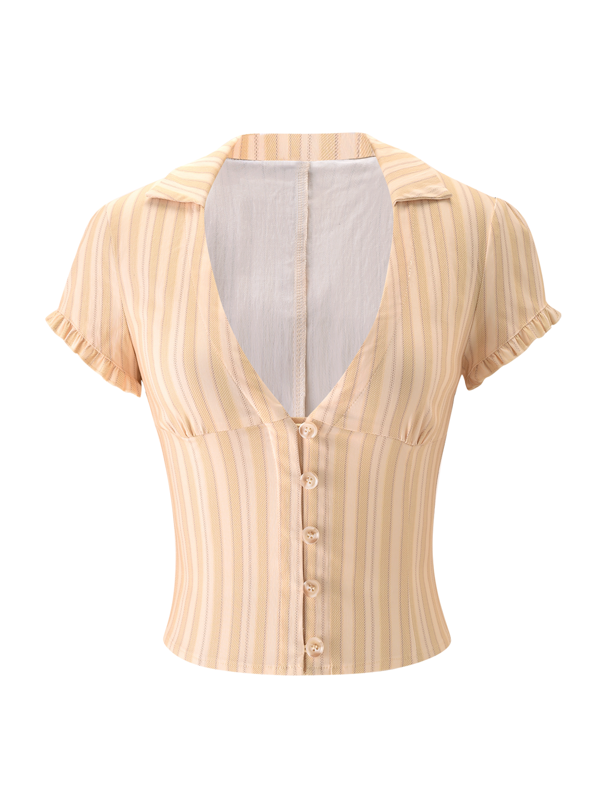 KITTIE SHIRT - YELLOW STRIPE – Tiger Mist USA