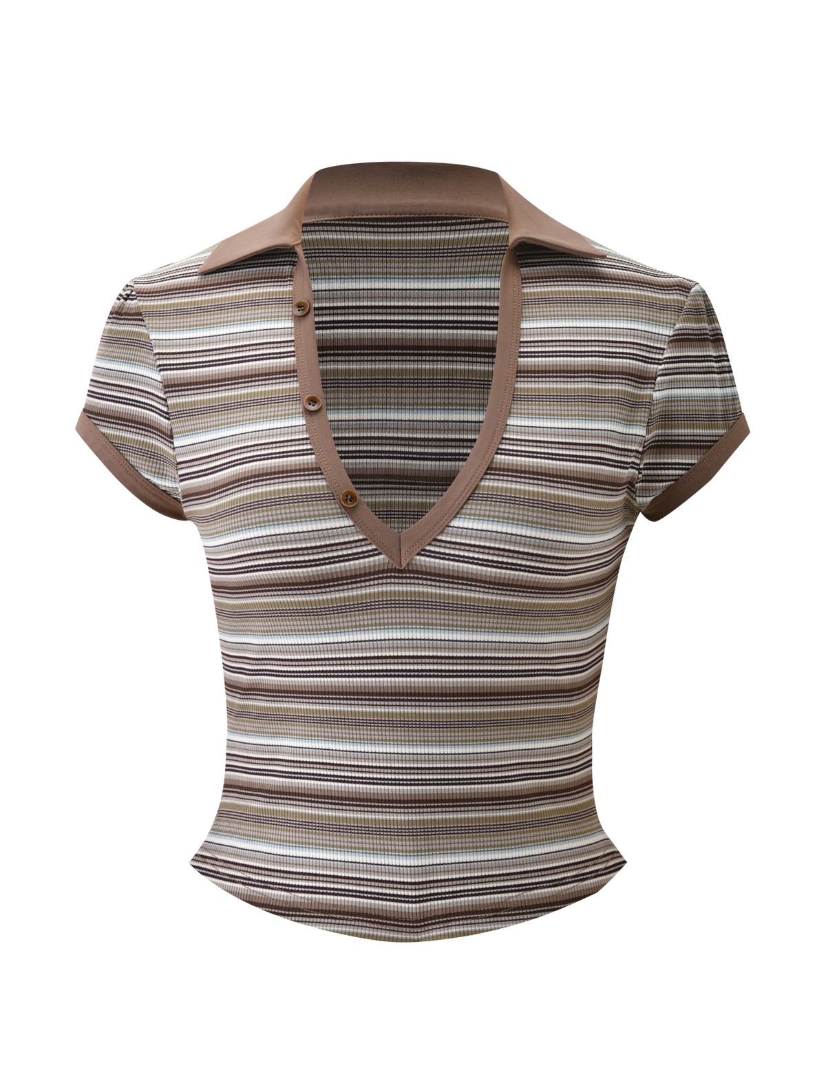 KAYDIN TOP - MULTISTRIPE – Tiger Mist USA